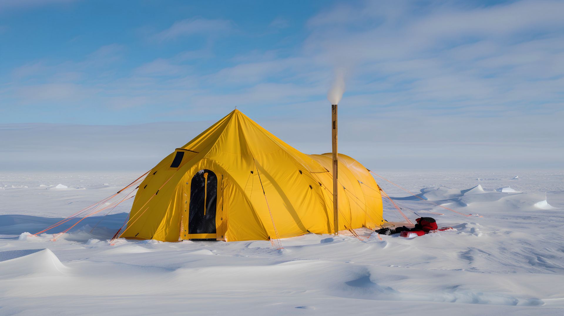 Hot tent camping for winter camping - What is it for? How warm is a ho