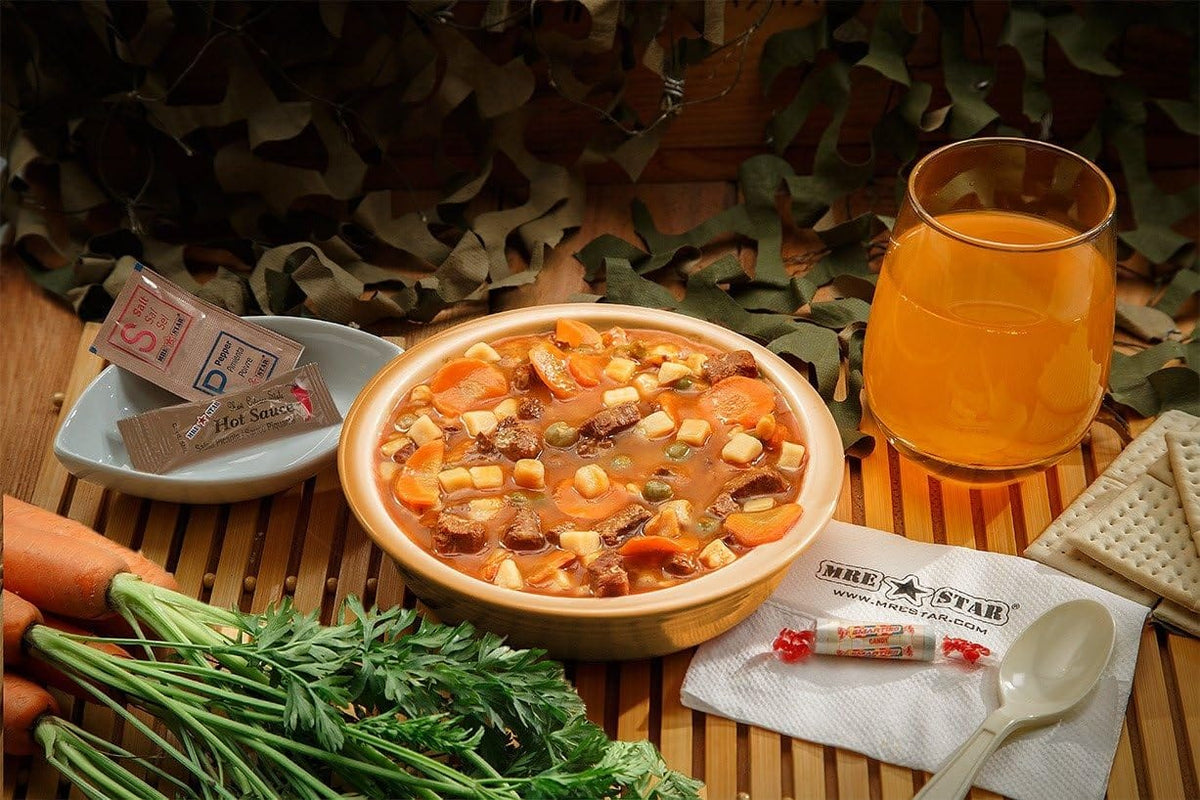 MRE STAR Complete Meals: M-018H Military Spec Meal Ready To Eat Rations